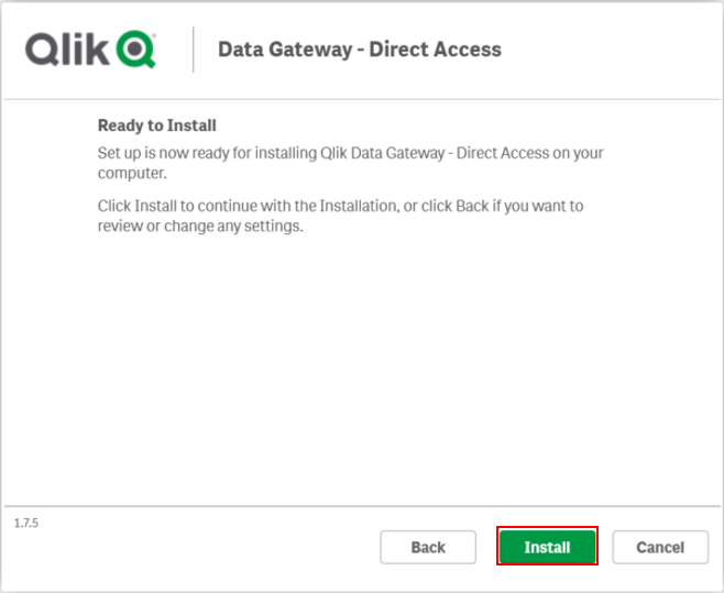 【Qlik Sense SaaS】Qlik Data Gateway - Direct Accessの設定方法